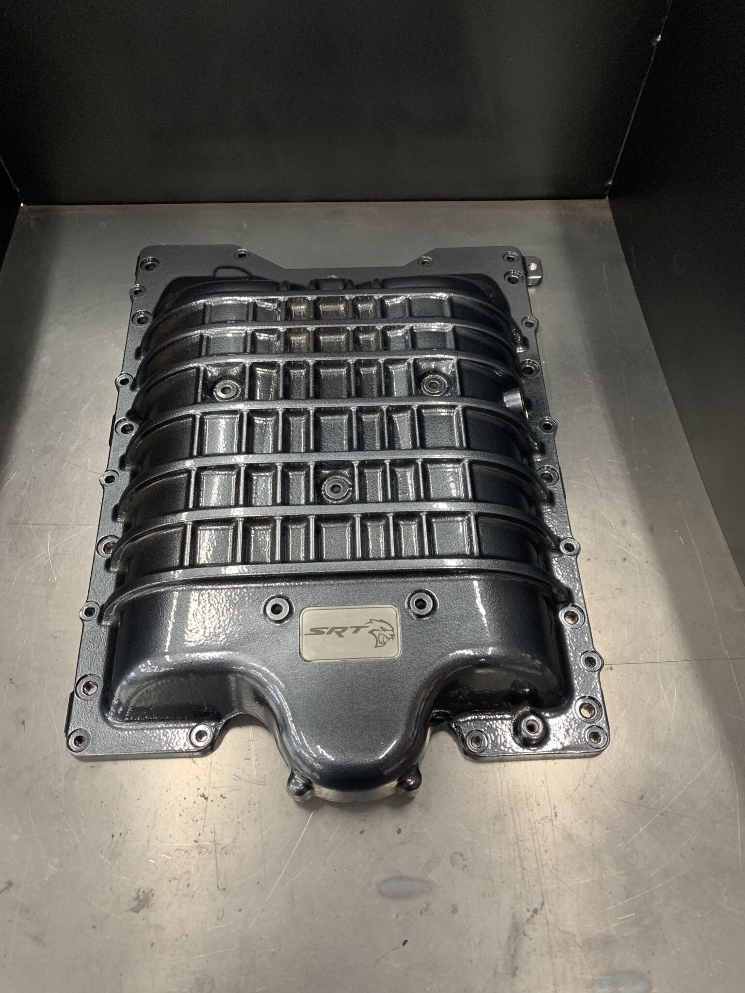 Hellcat Blower Lid Powdercoating - JMB Performance & Powdercoat